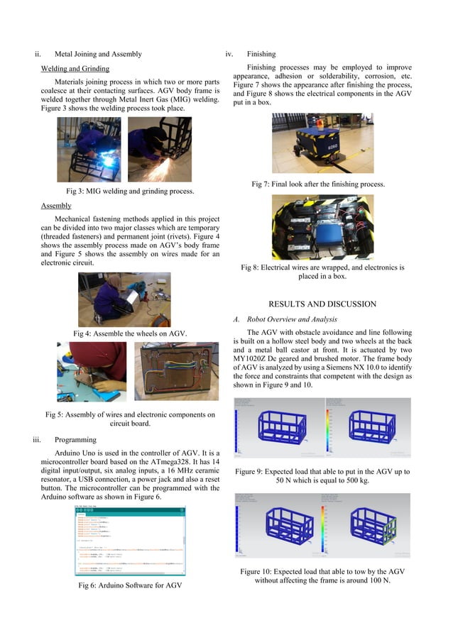 Development Of Automated Guided Vehicle Agv Pdf Automotive Industry Industries