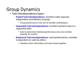 groups in organisational behaviour at work place.ppt