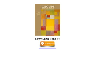 Groups: Process and Practice | PDF