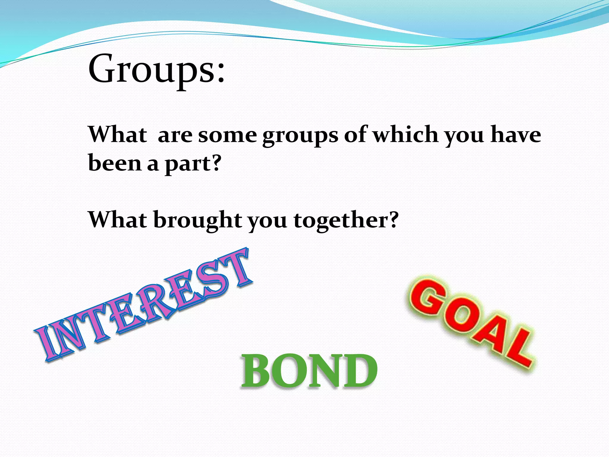 Groups/Roles | PPTX