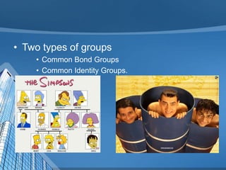 Groups and individuals | PPTX