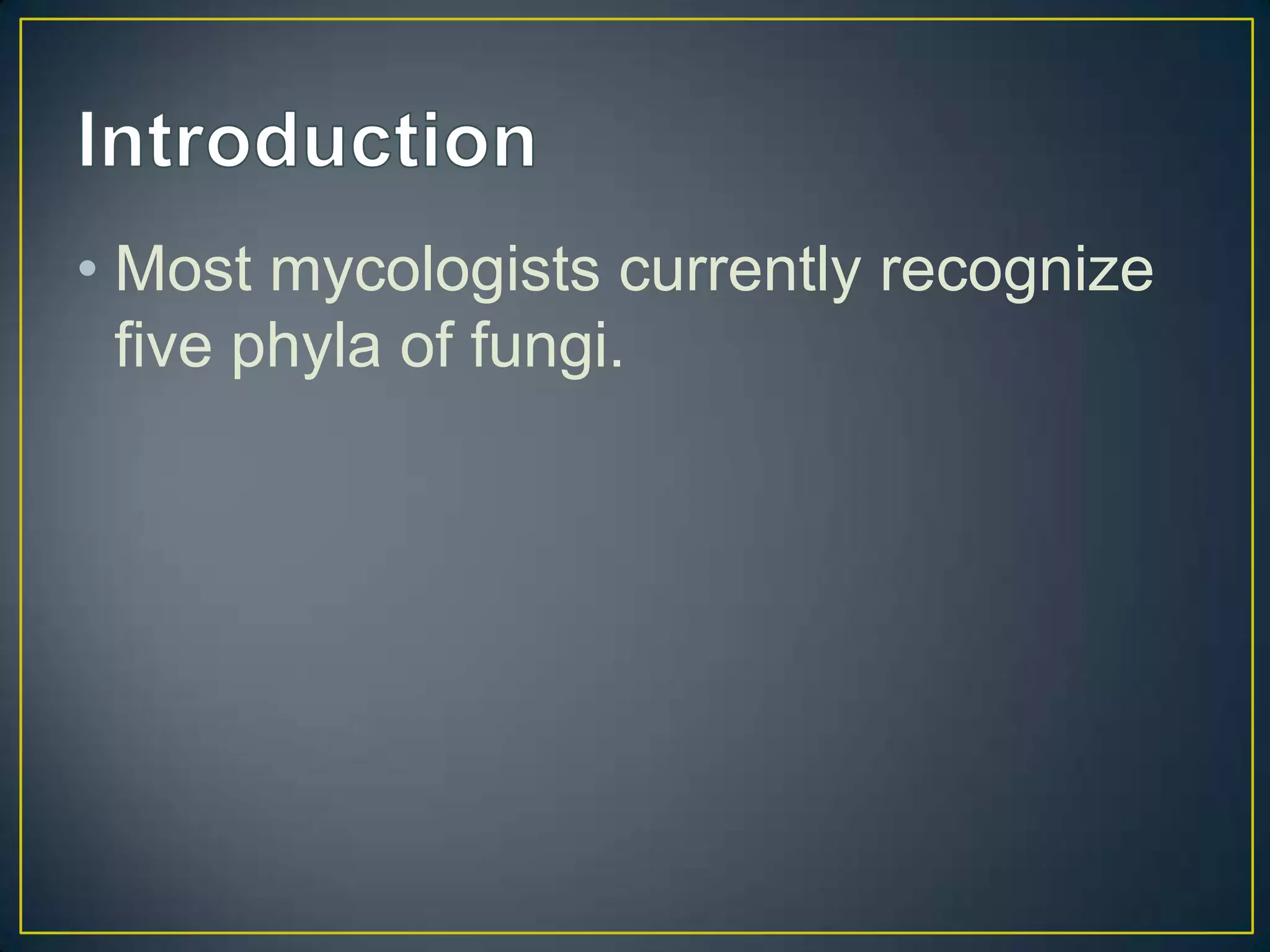 Groups and phyla of fungi | PPTX
