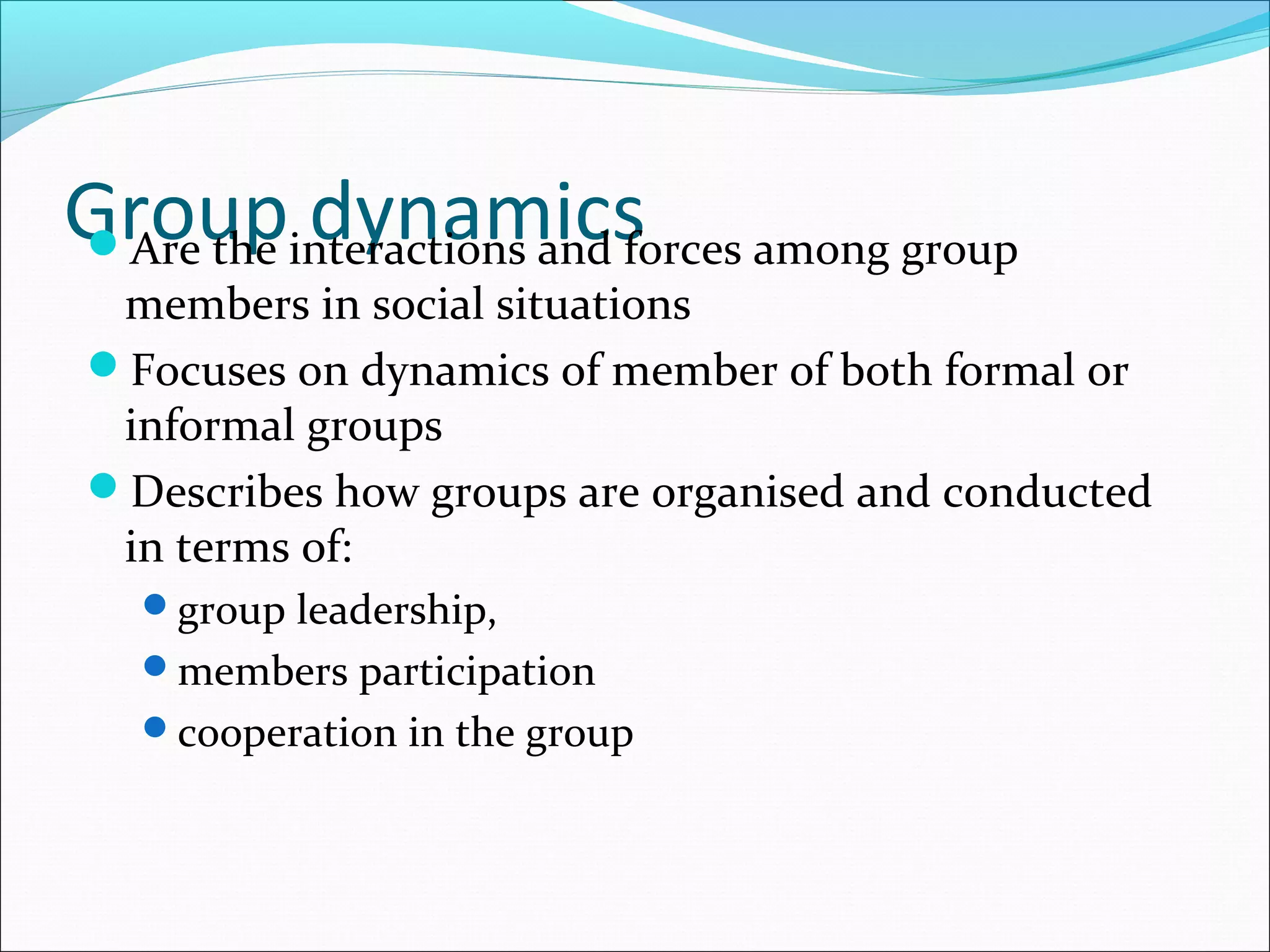 Groups and team buliding | PPT