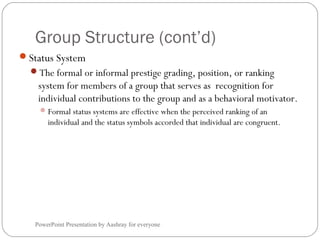 Groups and teams | PPT