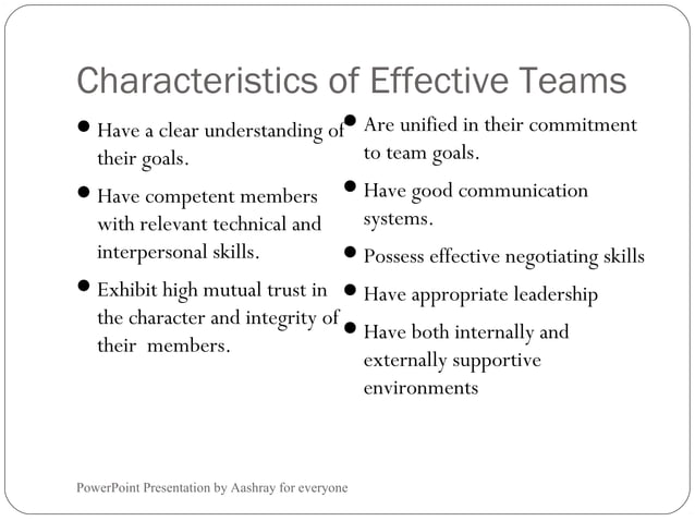 Groups and teams | PPT