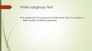 Presentation on Groups BSc maths important for students | PDF