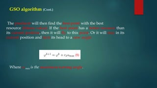 Group Search Optimizer (GSO) (Population base algorithm) | PPT