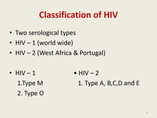 introduction to HIV | PPTX