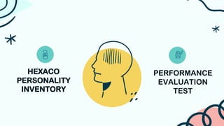 Hexaco personality and performance intelligence test | PPTX