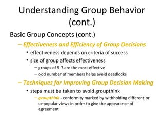 Groups and Teams | PPT