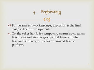 Groups formation | PPTX