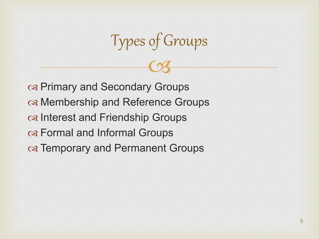 Groups formation | PPT