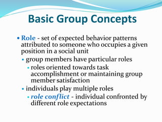 Group development and turning groups into effective teams | PPTX