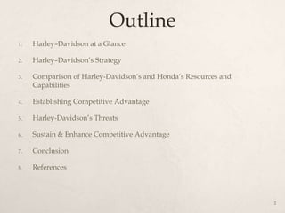 Strategy Analysis of Harley Davidson | PPTX