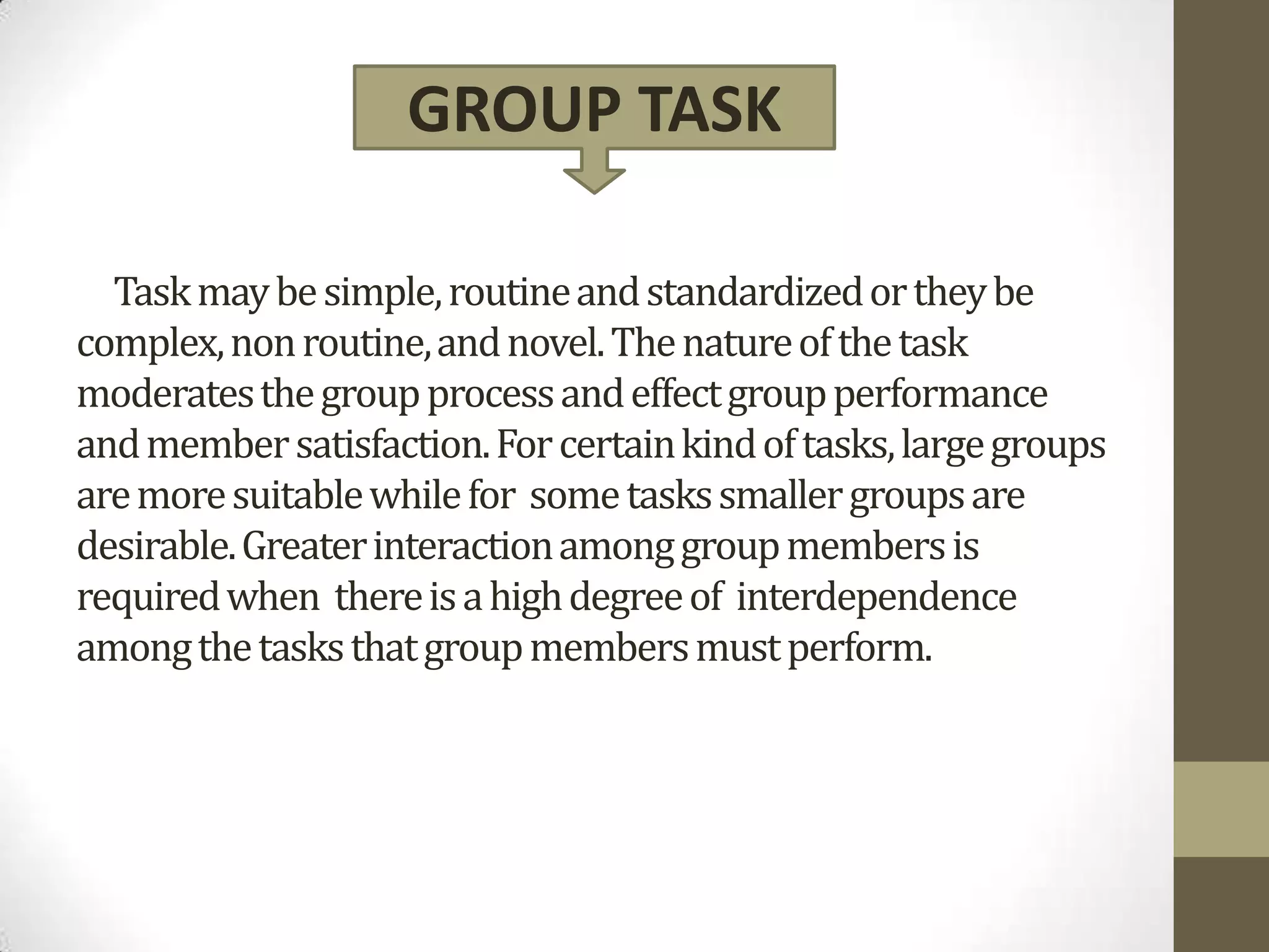 Groups in Organisations and Group Dynamics. | PPTX