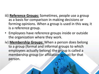 Groups in Organizational Behavior | PDF