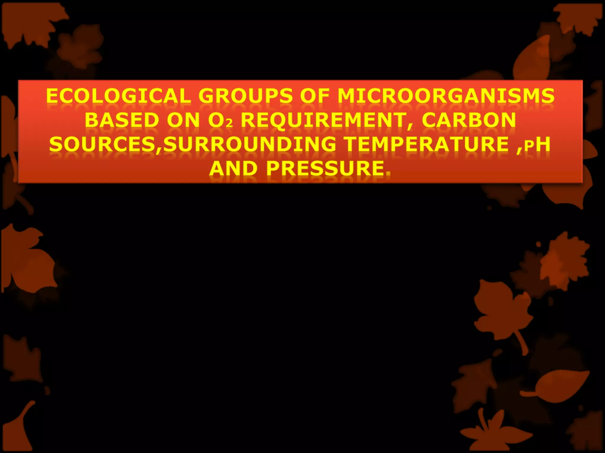 Groups of microorganisms | PPT