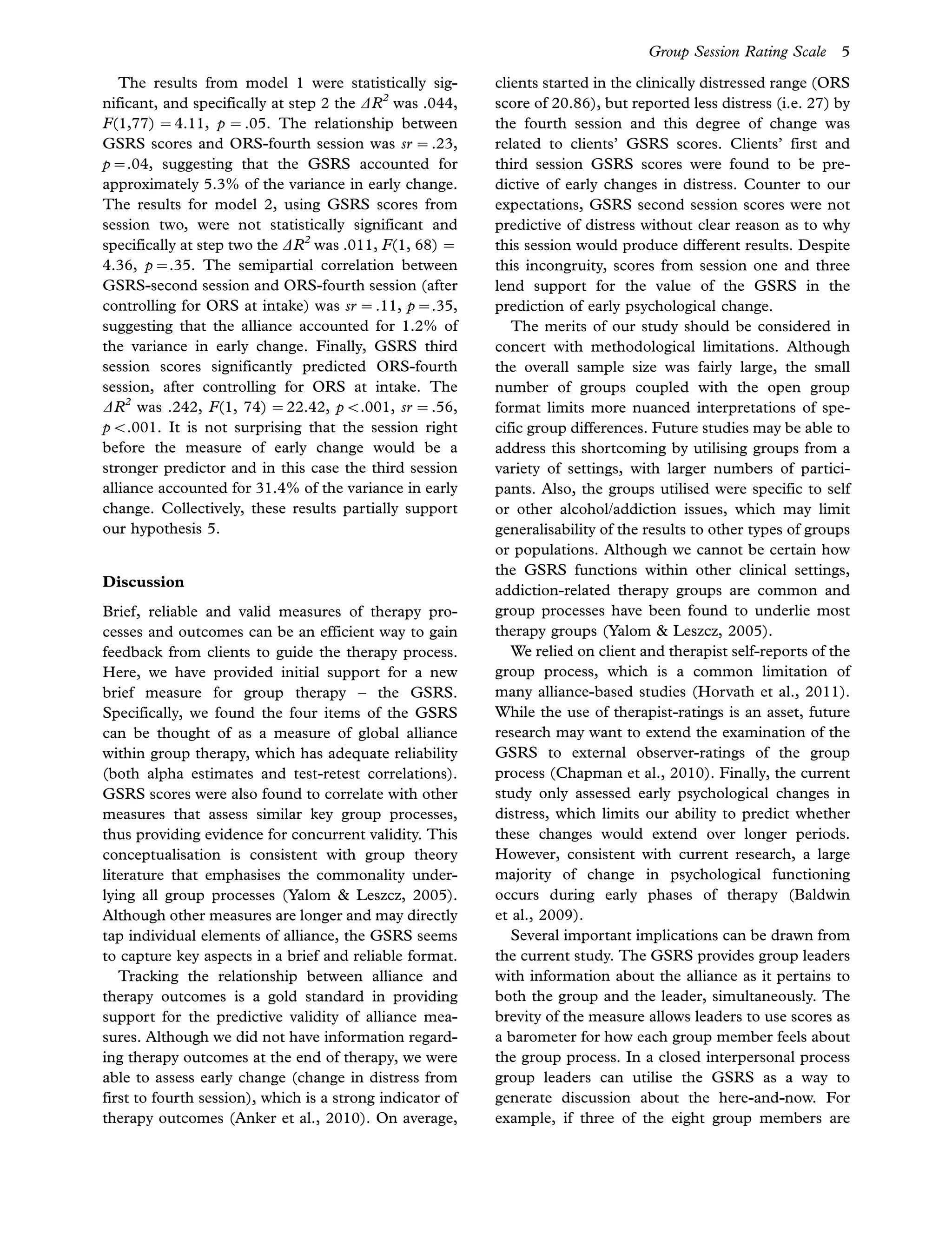 GroupSRSValidationStudy | PDF