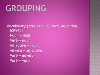 Groups specific | PPT