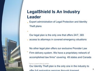 Legal Shield Slideshow | PDF
