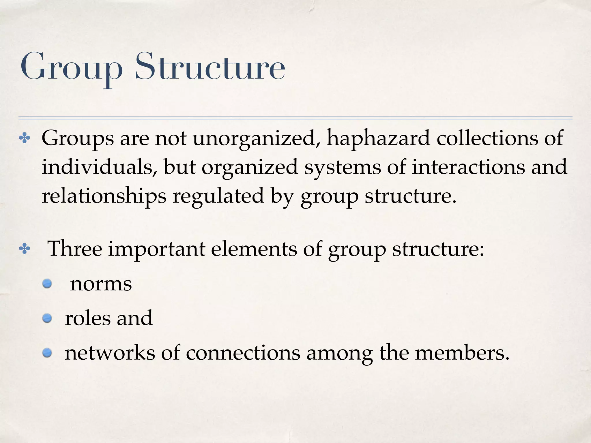 Group structure | PDF