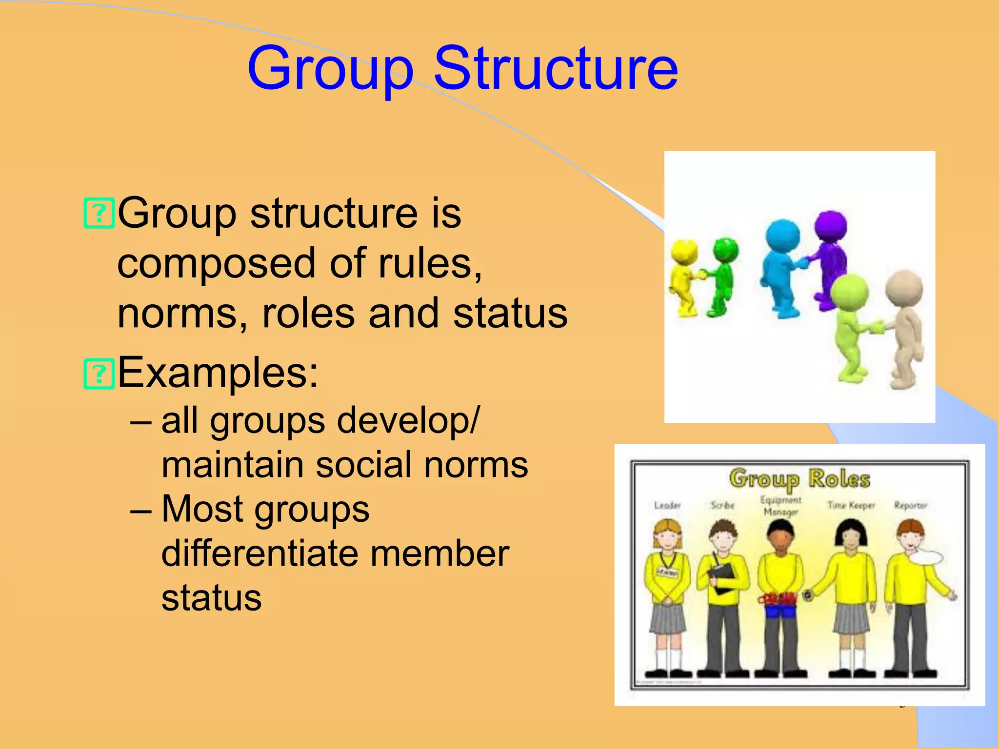 Group structure and performance | PDF