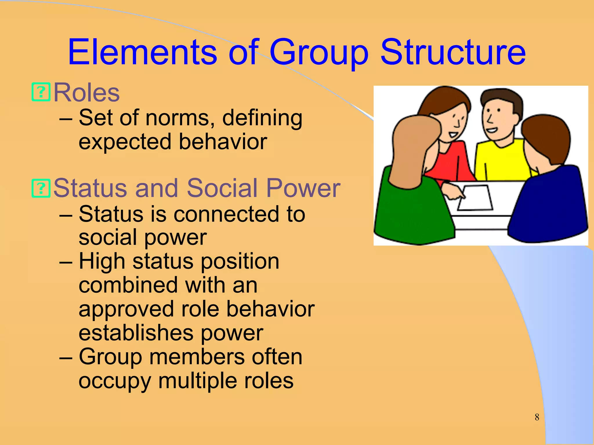 Group structure and performance | PDF