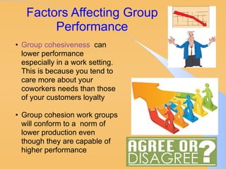 Group structure and performance | PDF