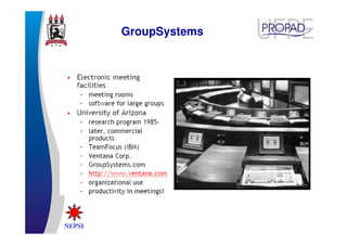 Group Support Systems - GSS | PDF