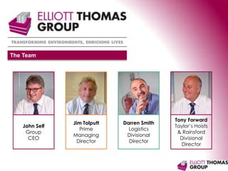 Introduction to The Elliott Thomas Group | PPTX
