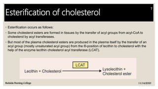 Cholesterol and types of fats | PPTX