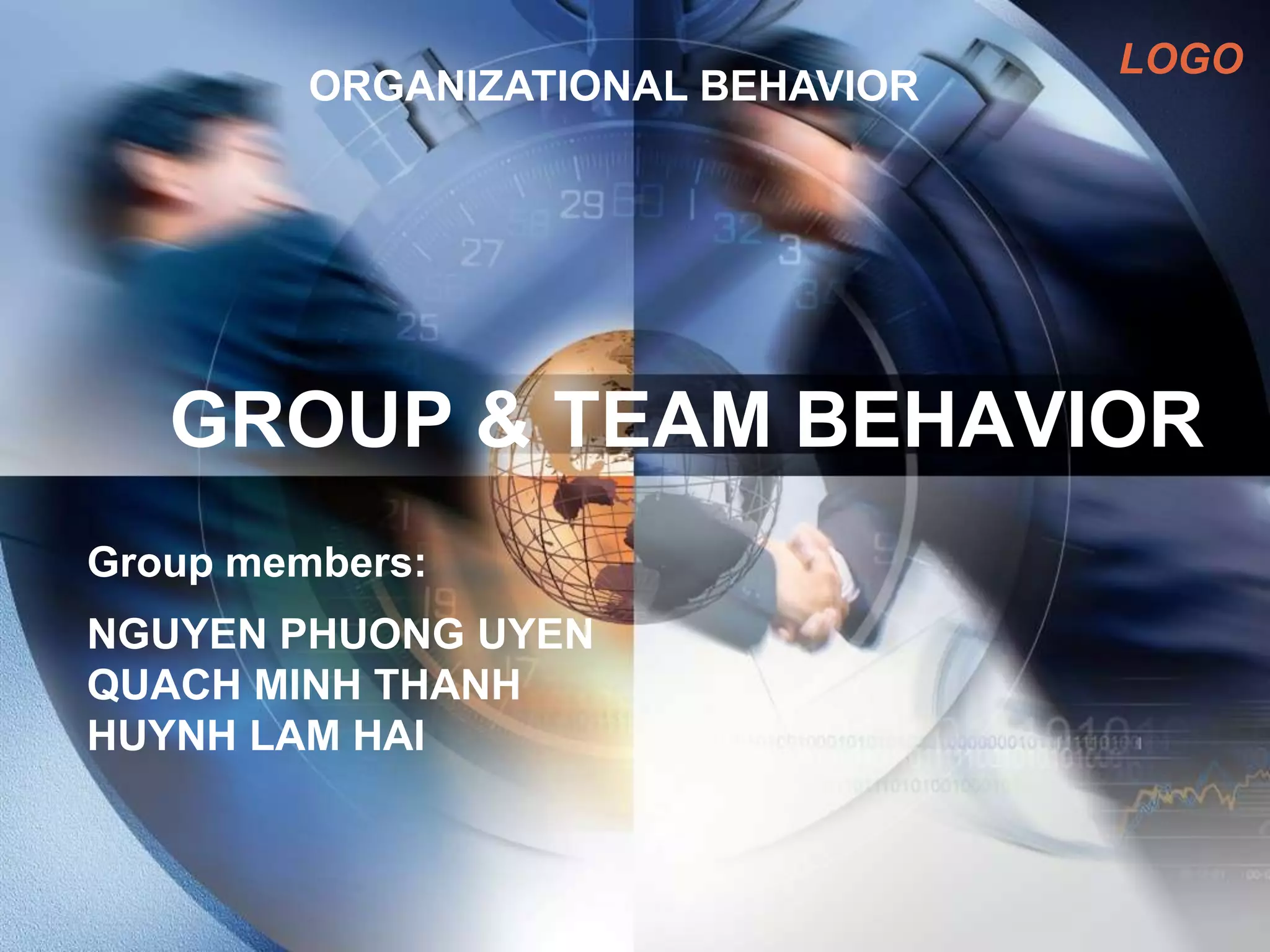 Group & team behavior | PPT