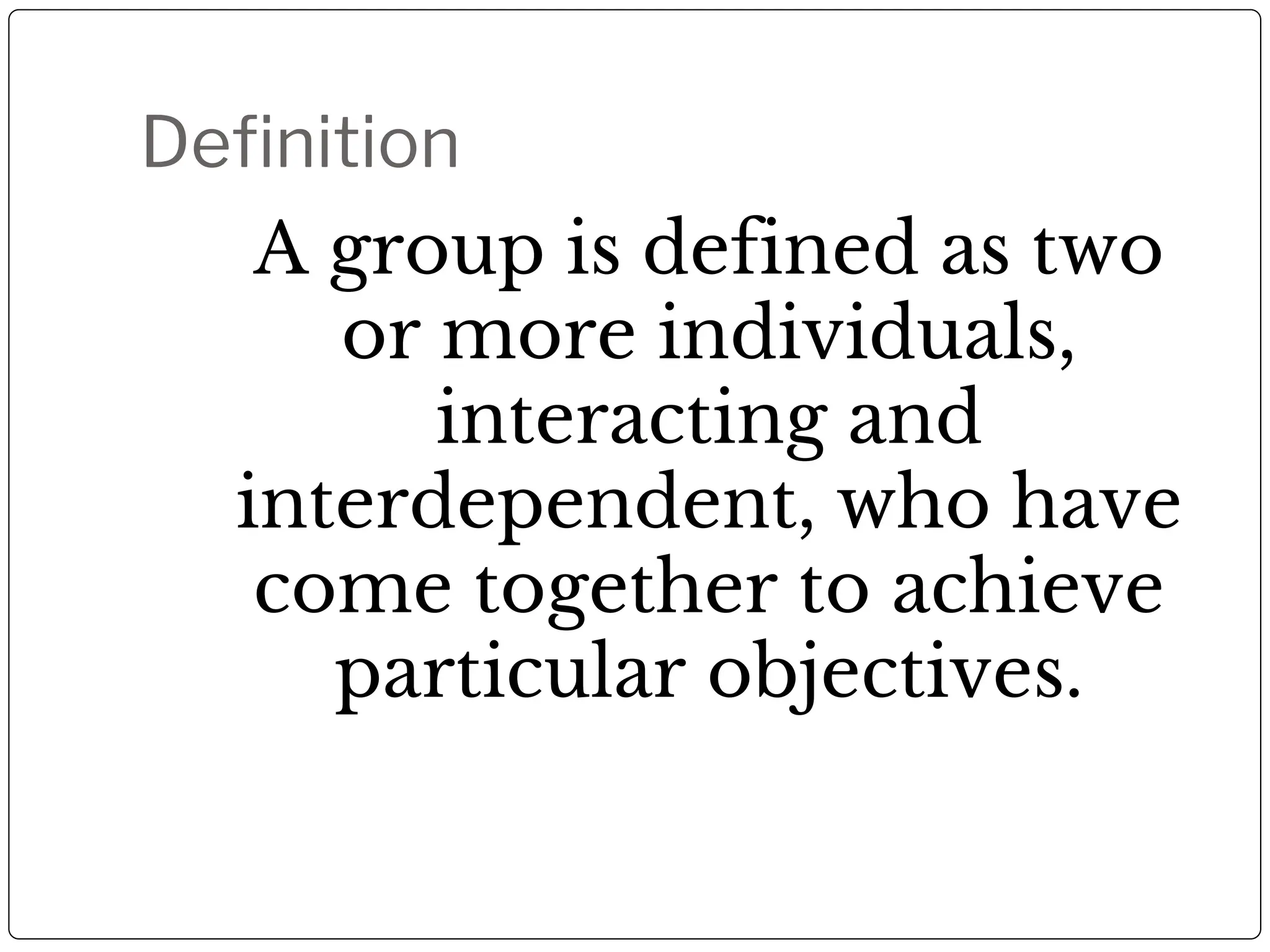 Group Team Behavior- Organisational behaviour characteristics | PPTX