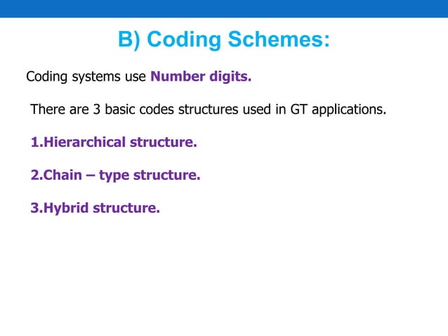 Group technology | PPTX | Genetics | Science