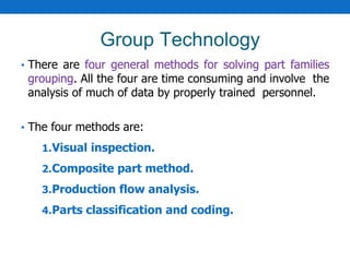 Group technology | PPT