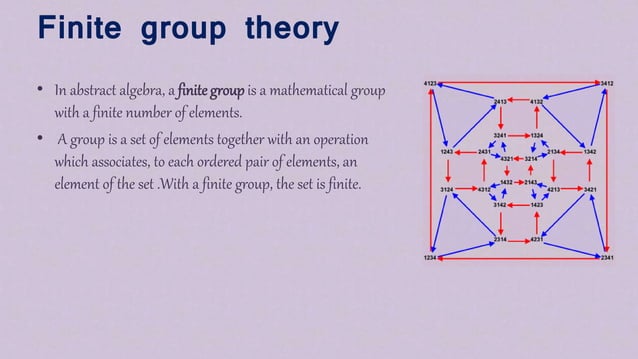 Group theory