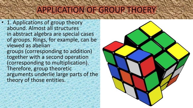 Group theory