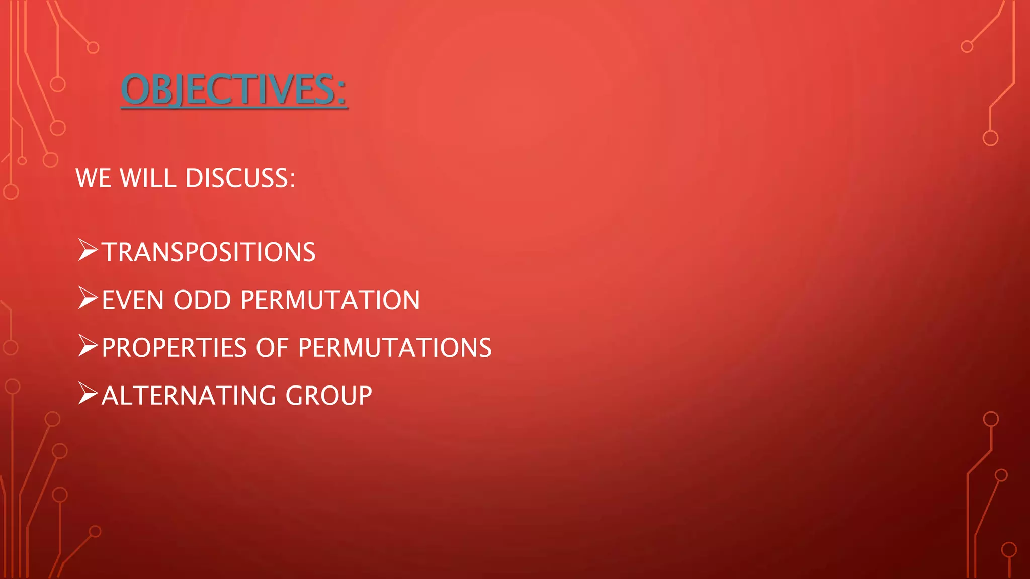 Group theory and linear algebra | PPTX