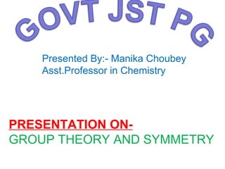 Group theory and symmetry | PPT