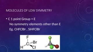 point group group theory inorganic chemistry | PPTX | Chemistry | Science