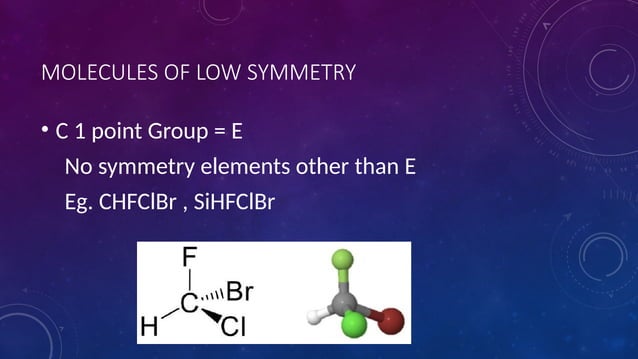point group group theory inorganic chemistry | PPTX | Chemistry | Science