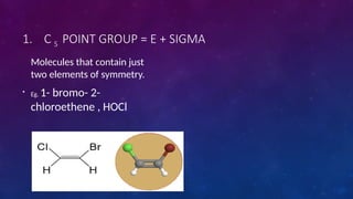 point group group theory inorganic chemistry | PPTX | Chemistry | Science