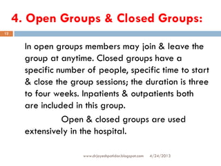 Group therapy | PDF