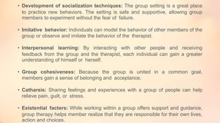 Group therapy | PPTX