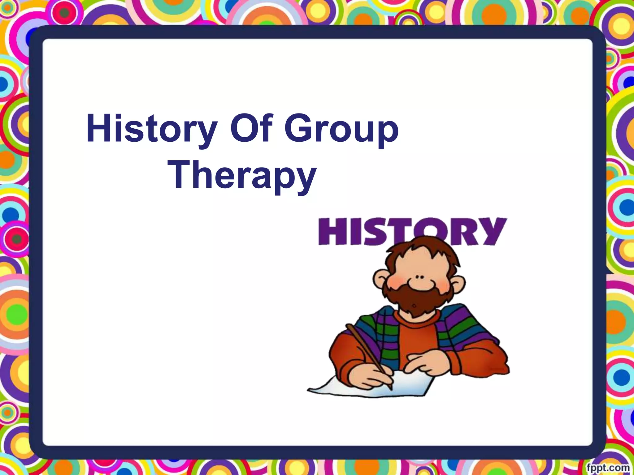Group therapy | PPTX