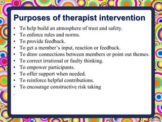 Counseling Group Norms
