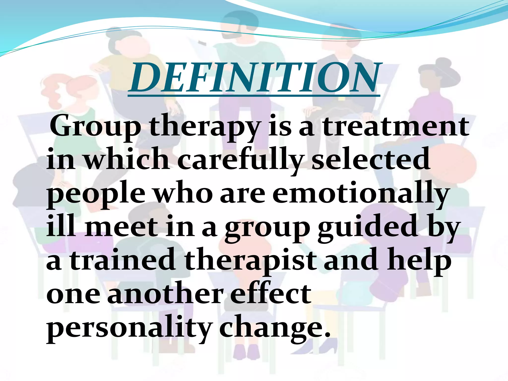 Group therapy | PPTX