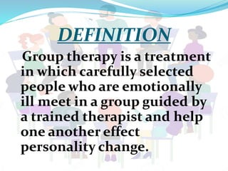 Group therapy | PPT