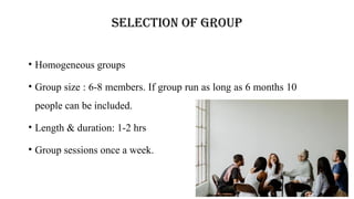 GROUP THERAPY as a part of psychotherapy | PPTX