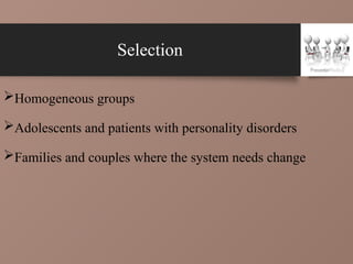 Group therapy.pptx Mental Health Nursing | PPTX